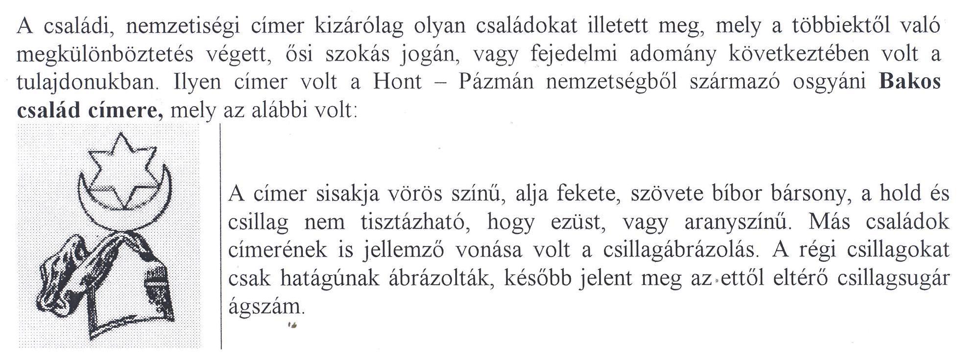 RadixForum :: Surnames :: Bakos genealogy